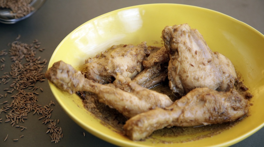 Jeera chicken - Cumin Chicken Curry Recipe | Curry for Change